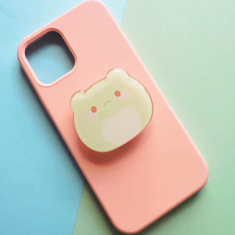 Froggy Phone Grip – littlecharmingcoffee